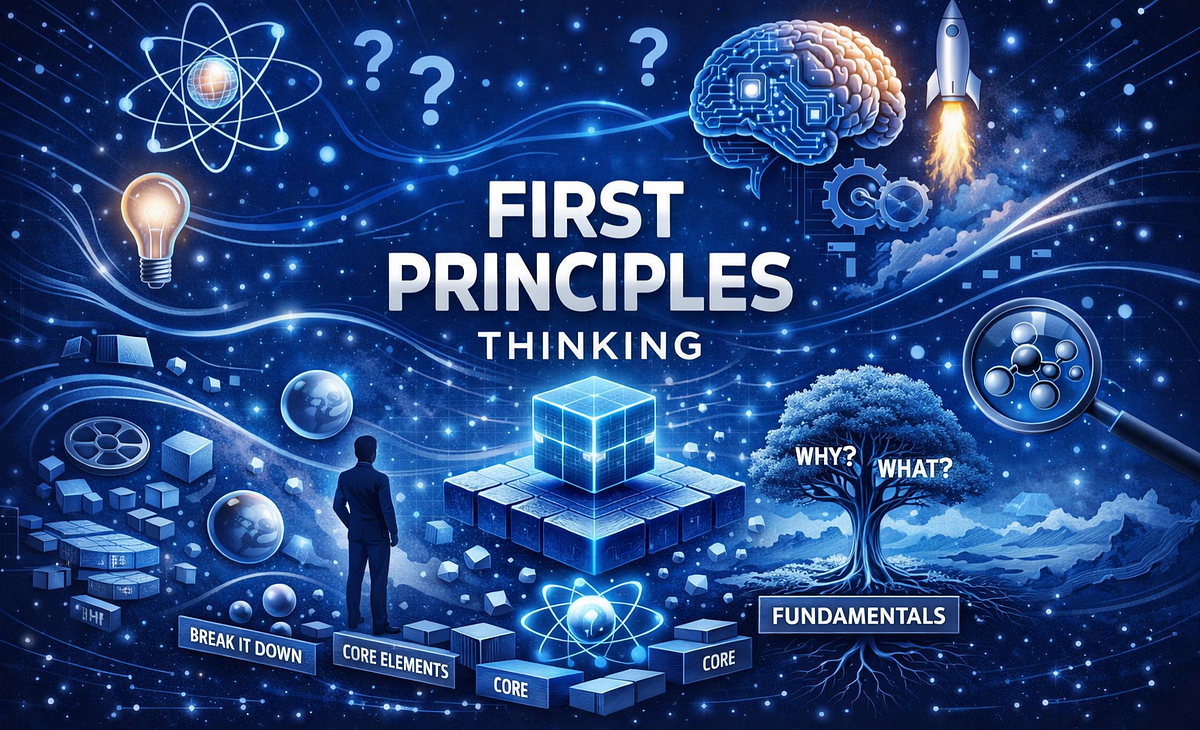 Chapter 2: First Principles Thinking | by Aswini Balasubramanian ...