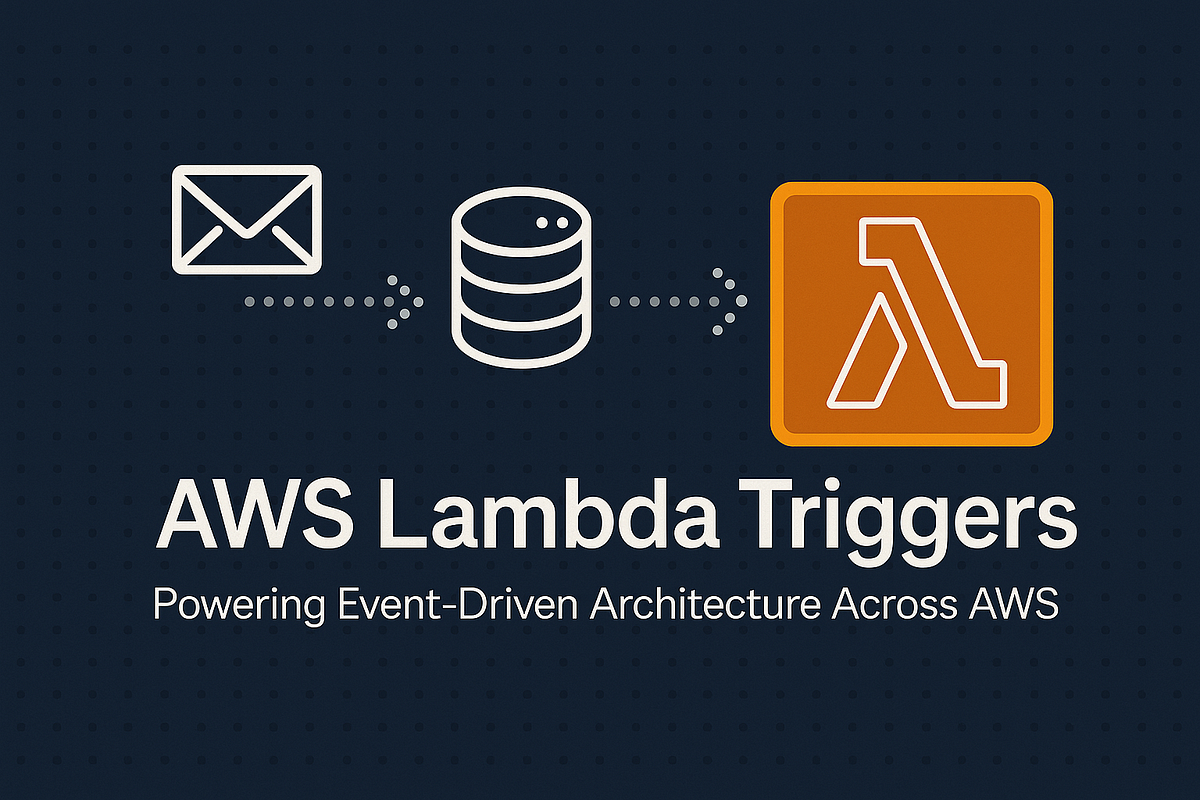 AWS Lambda Triggers — Powering Event-Driven Architecture Across AWS ...