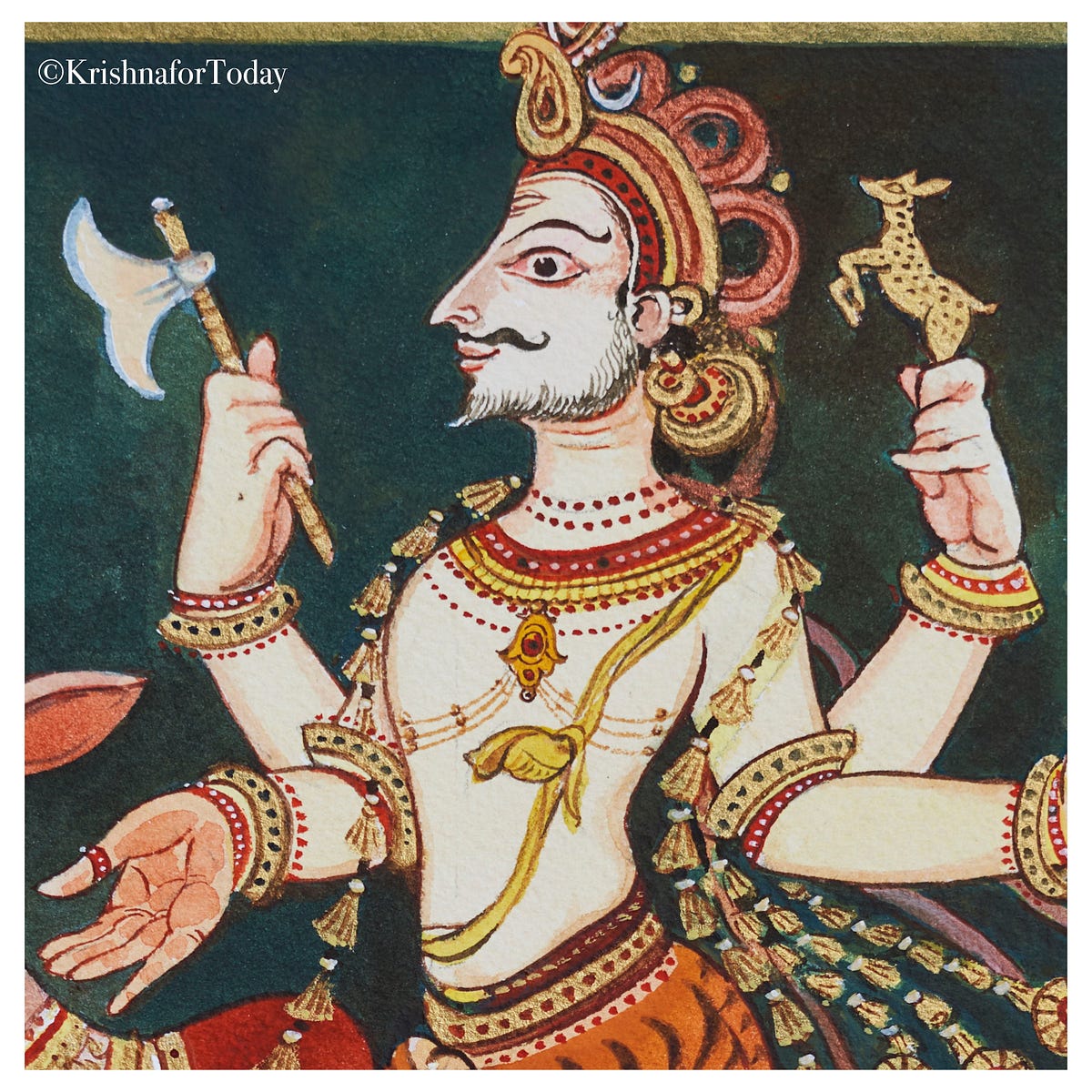 Shiva - Krishna For Today - Medium