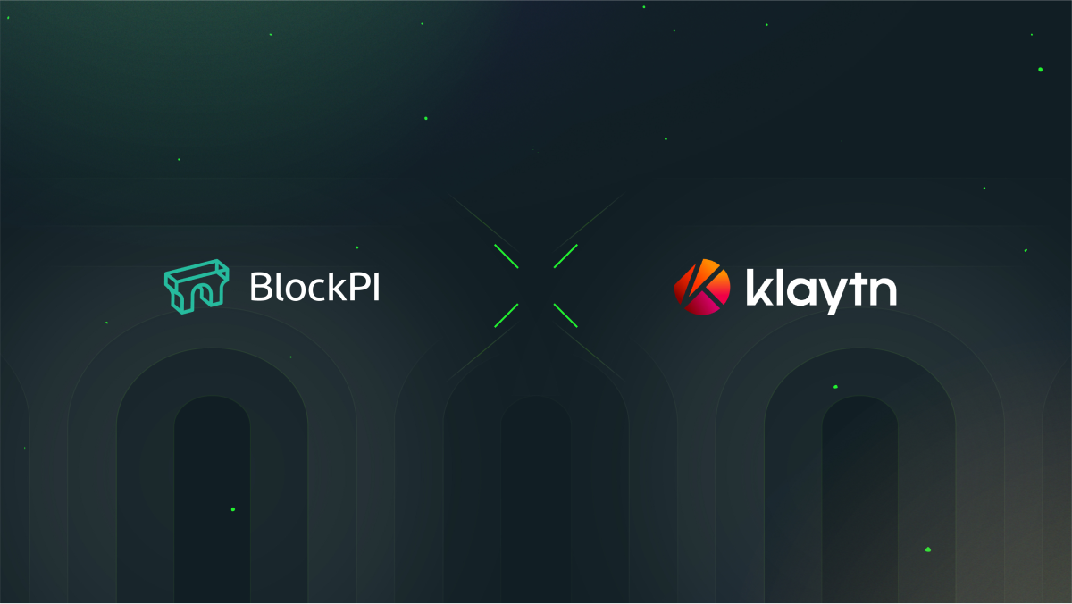 BlockPI Network has launched service on Klaytn Baobab, simple steps to generate your API key ...