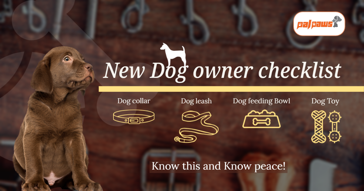 New Dog Owner Checklist. Dog owners checklist | by PALPAWS NG | Medium