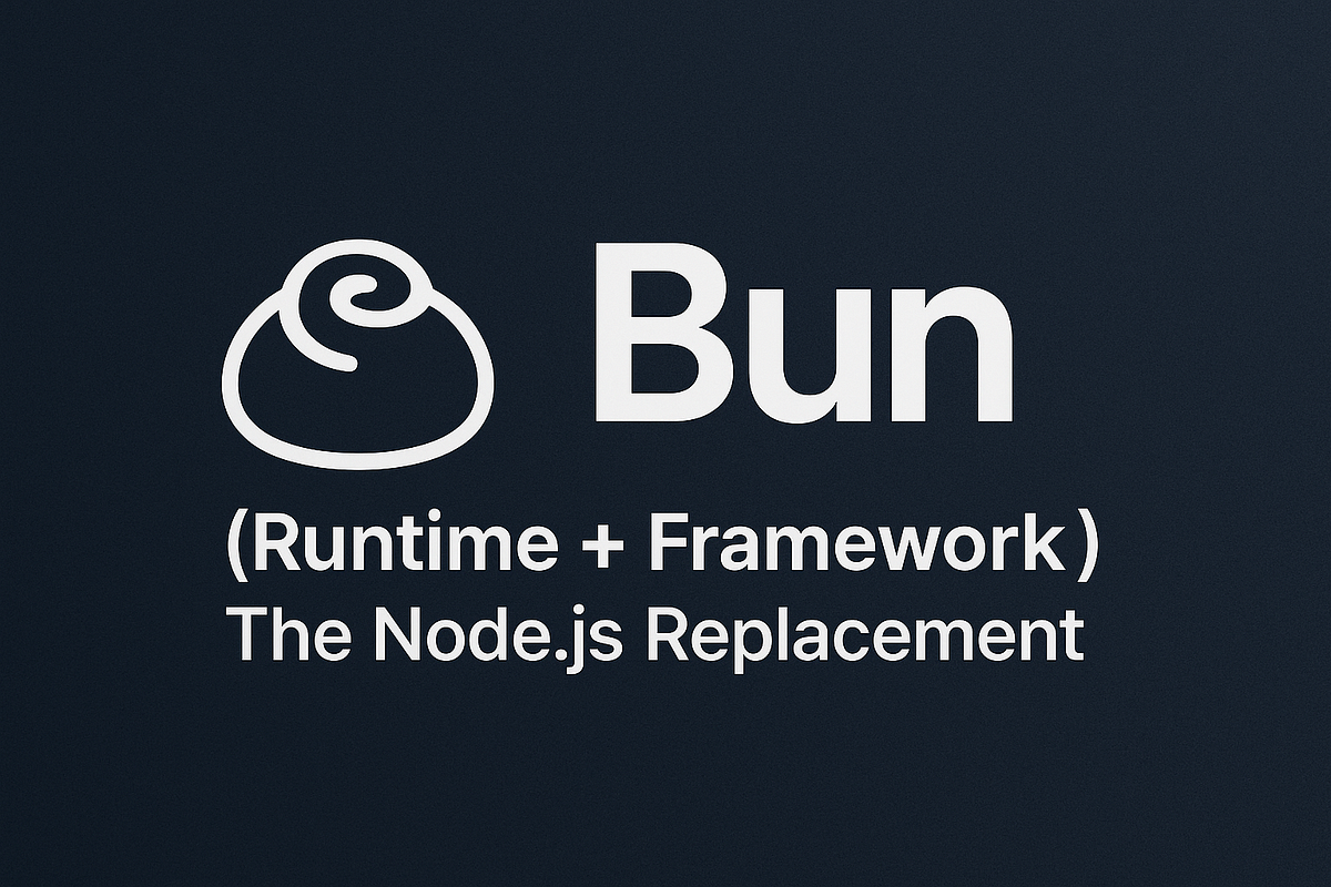 Bun (Runtime + Framework) — The Node.js Replacement | by Tech&Talk | Medium