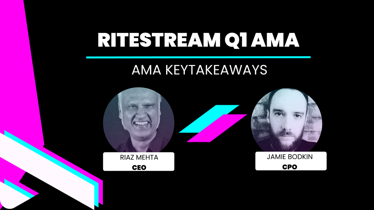 CEO Riaz Mehta & CPO Jamie Bodkin AMA Key Takeaways 2023 Q1 ...