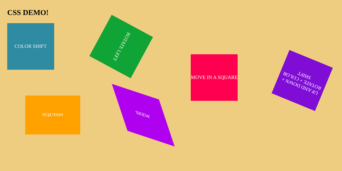Dynamic Animations with CSS. What if I told you that you can make… | by ...