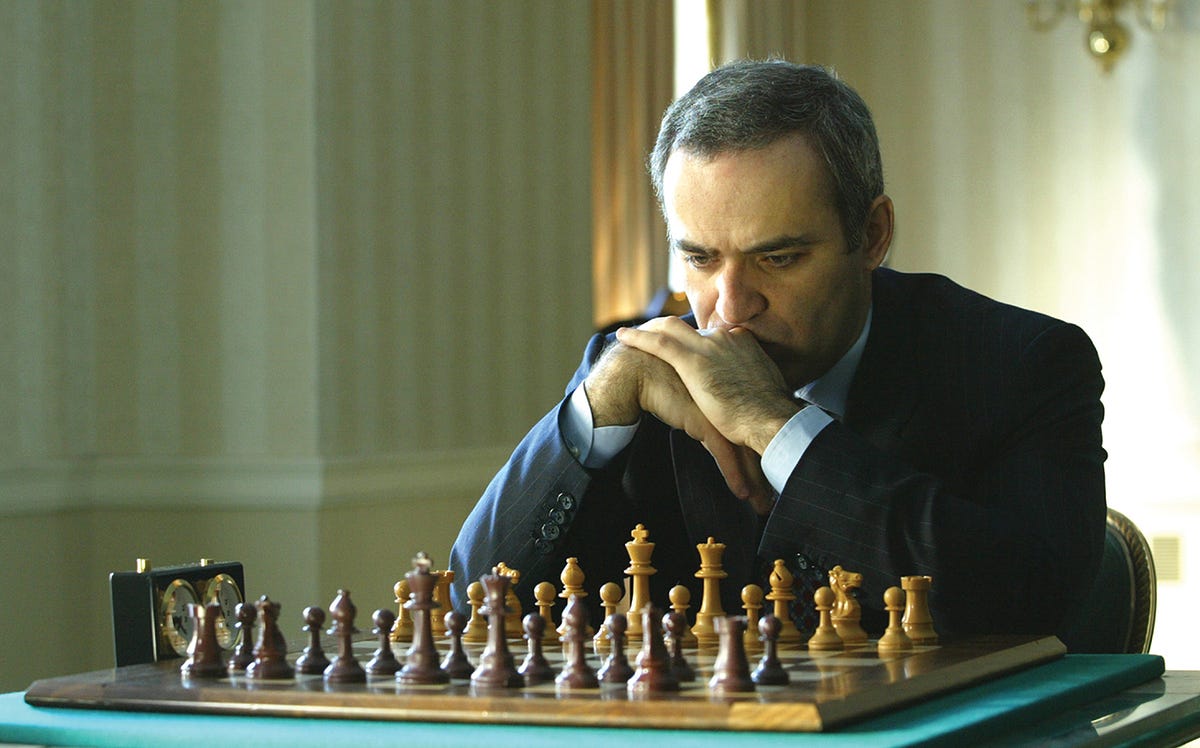 Is Gary Kasparov Playing Chess In This Picture? | by I. Dan Calinescu ...