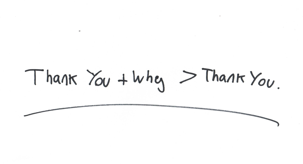 Thank you + Why > Thank you.. Collaboration is one of my favorite… | by ...