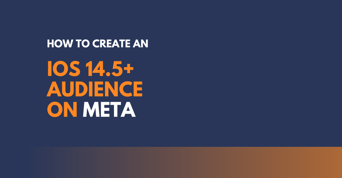 How to Create an iOS 14.5+ Audience on META! | by Sfirakis Pantelis ...