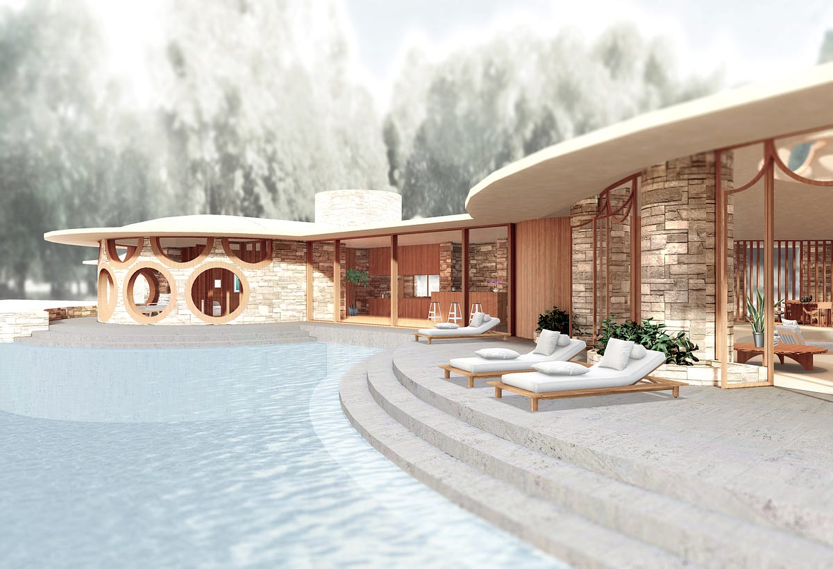 Marilyn Monroe’s house of dreams. American architect Frank Lloyd Wright ...