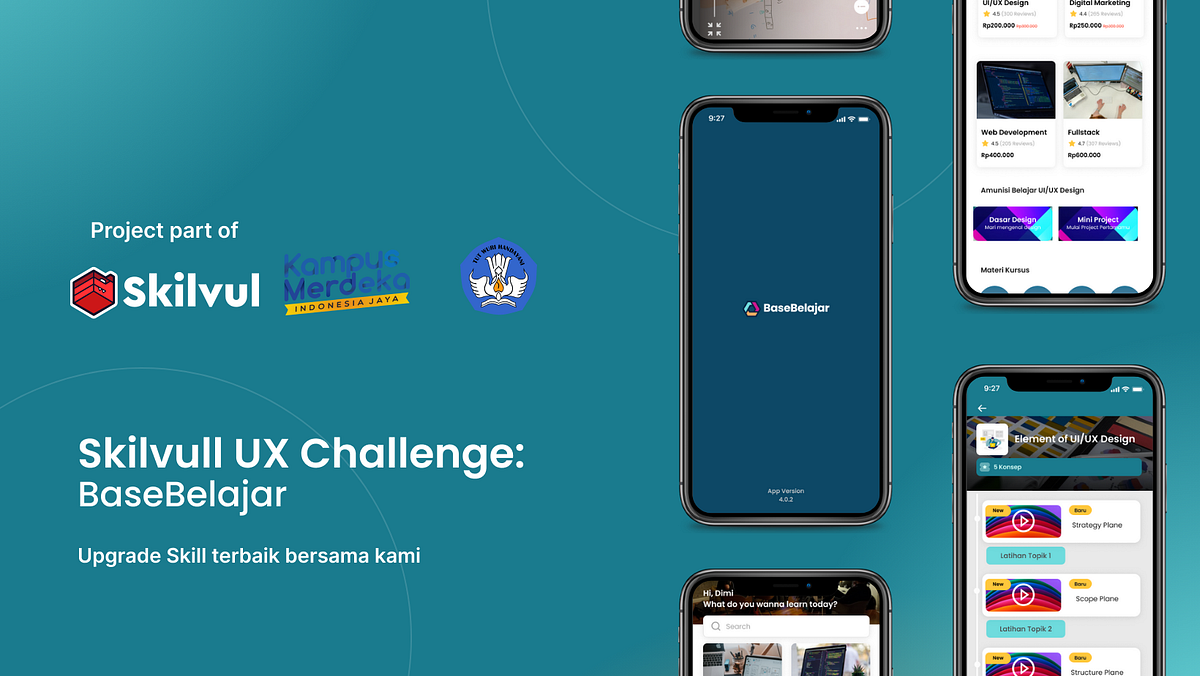 UX Case Study : E-Learning Mobile Application “Base Belajar” | by ...
