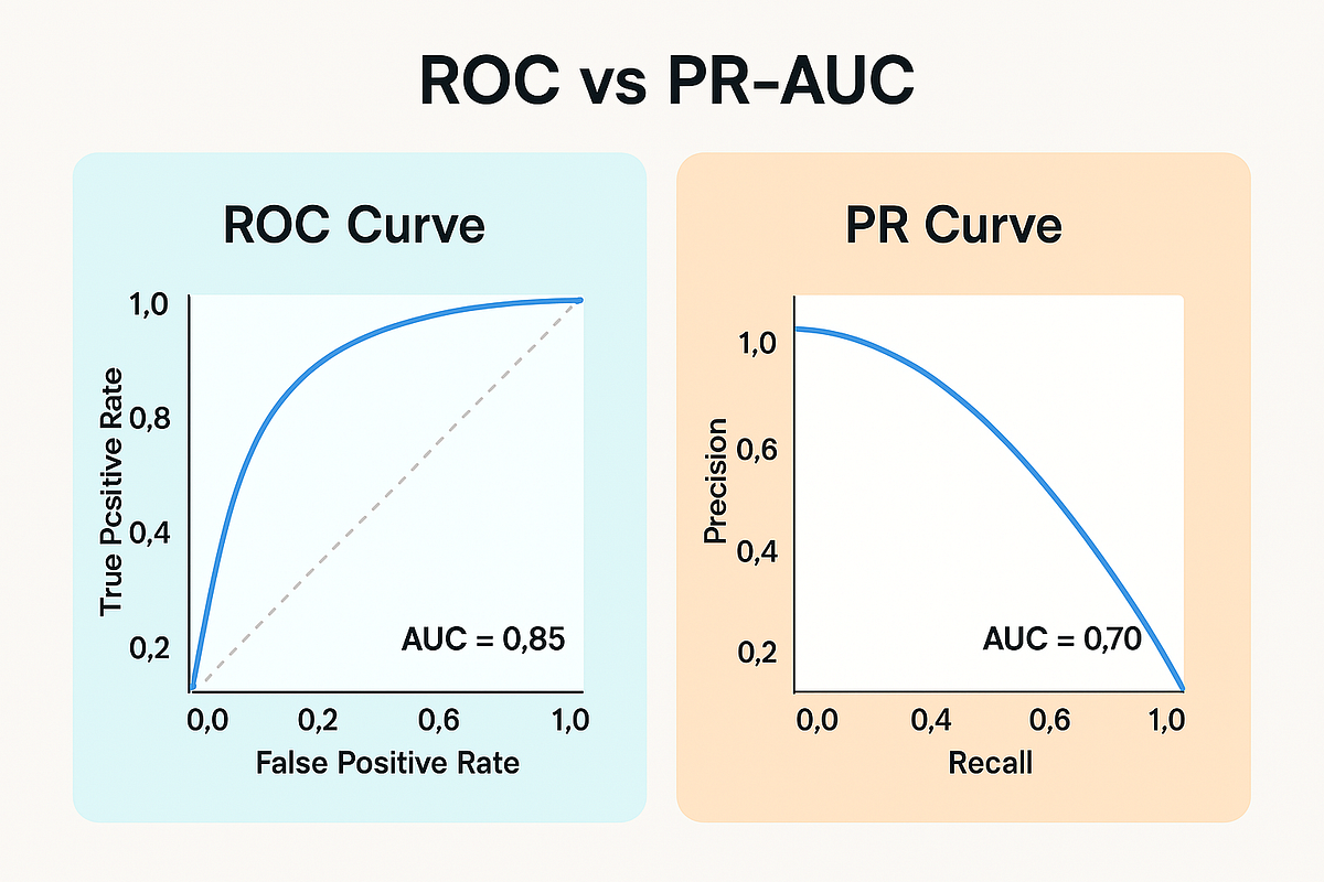 How Good Is Your AI? ROC vs PR-AUC Explained Simply | by Samriddhi Saxena | Medium