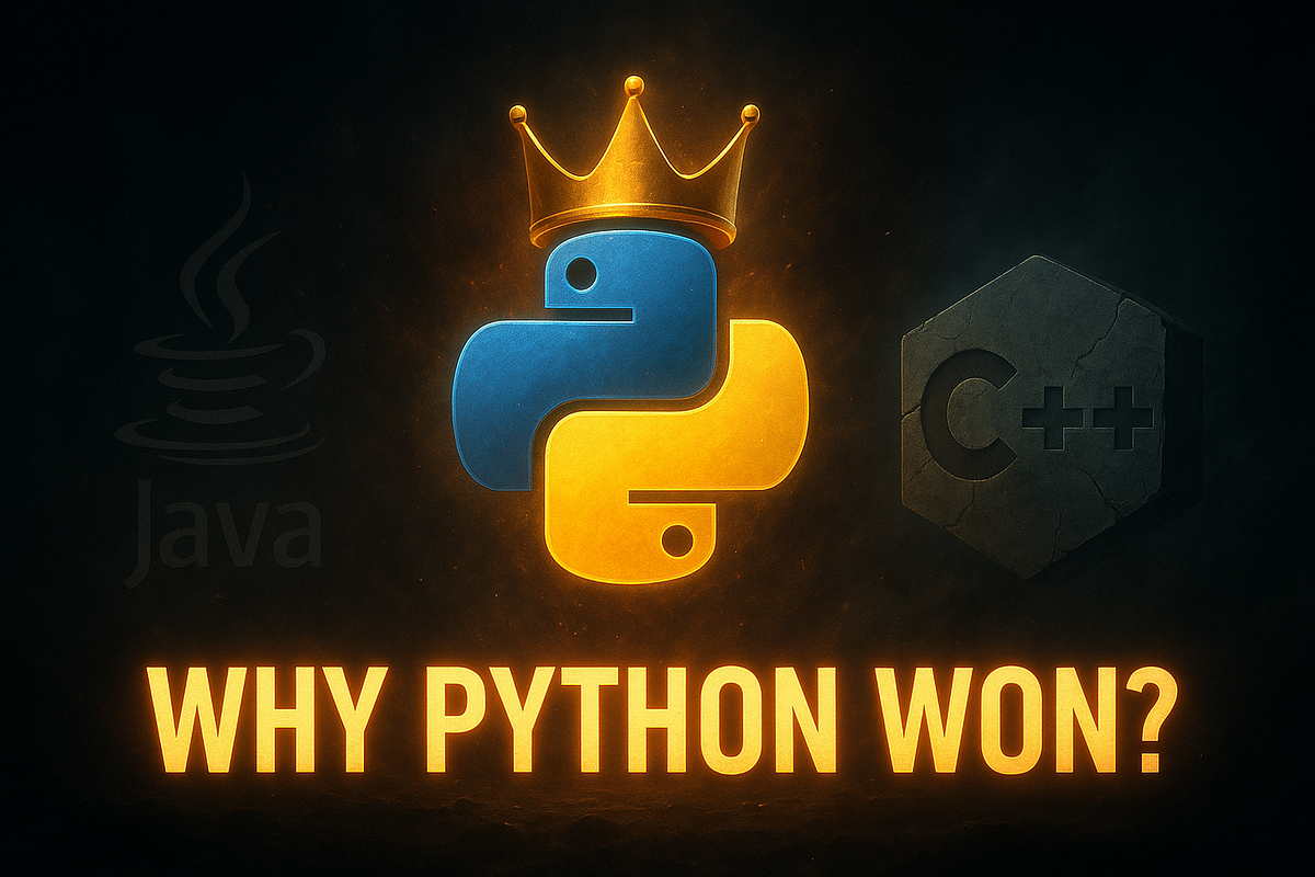 Why Python Won: The Untold Story of Python | by Mind to Machine | Sep, 2025 | Python in Plain ...
