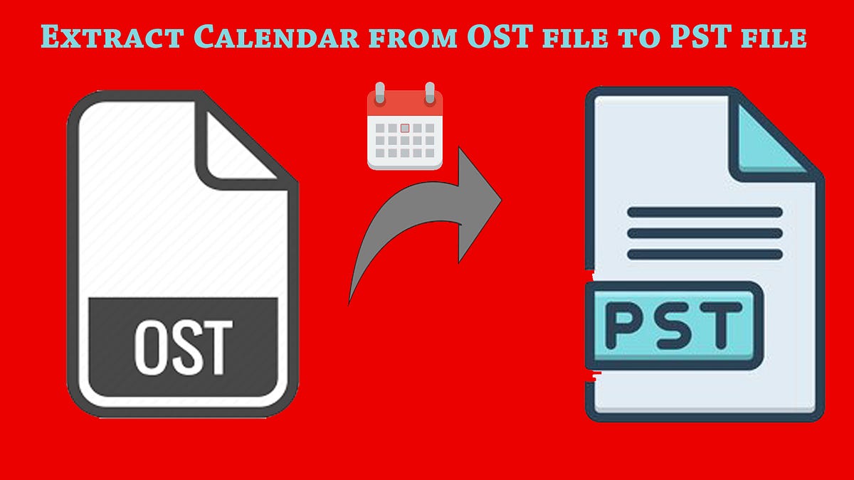 How to Extract calendar from an damaged OST file to PST File Manually ...