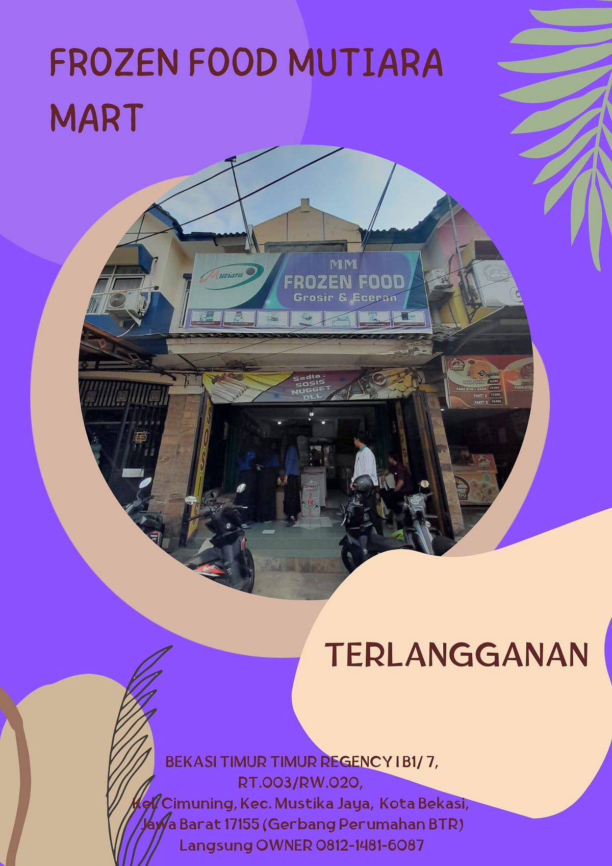 TERLANGGANAN, Call 0896–0333–9236, Frozen Food Mutiara Mart, PT ...