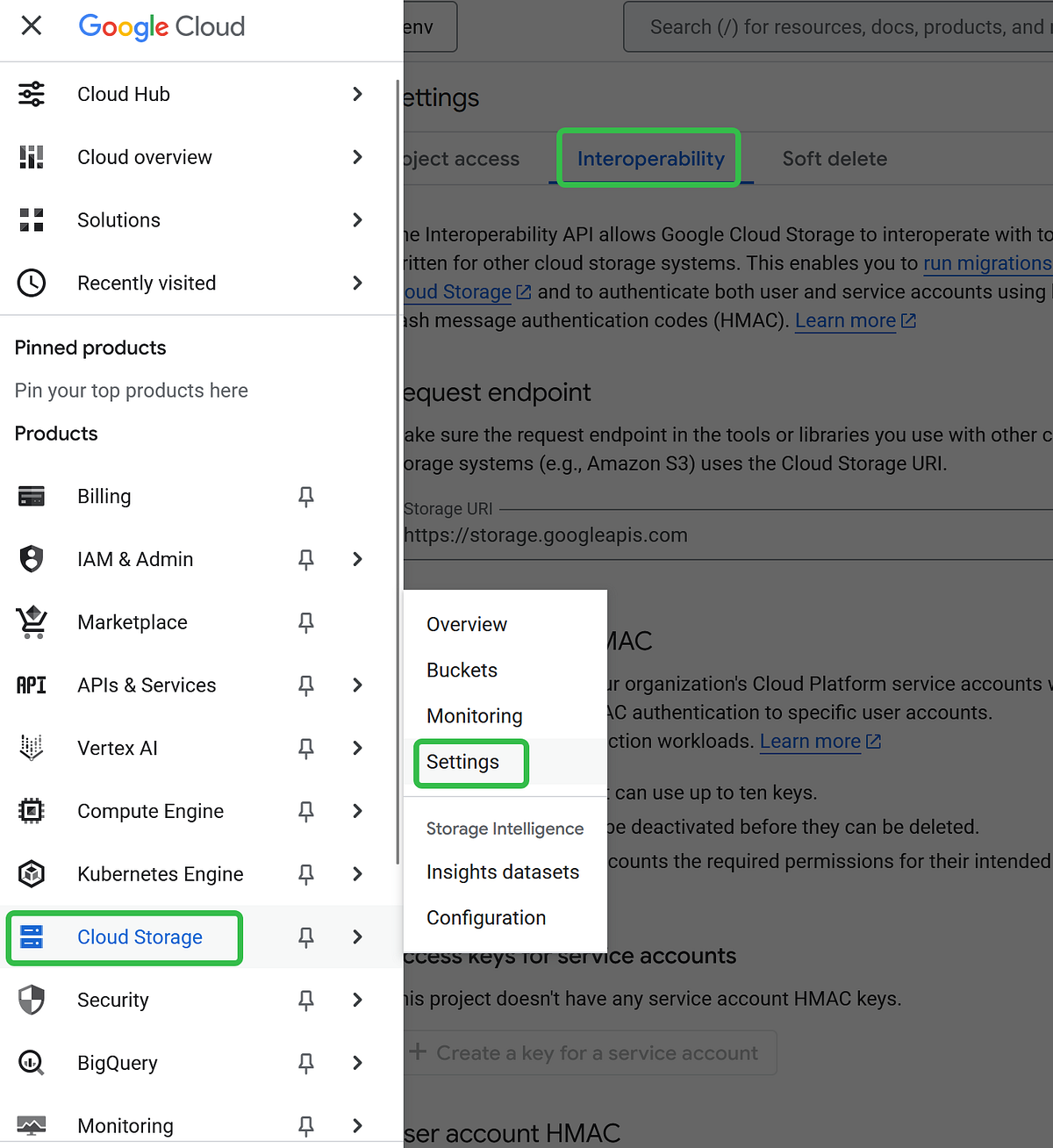 GCP — How to Generate Google Cloud HMAC Access Keys - Rahul Sounder - Medium