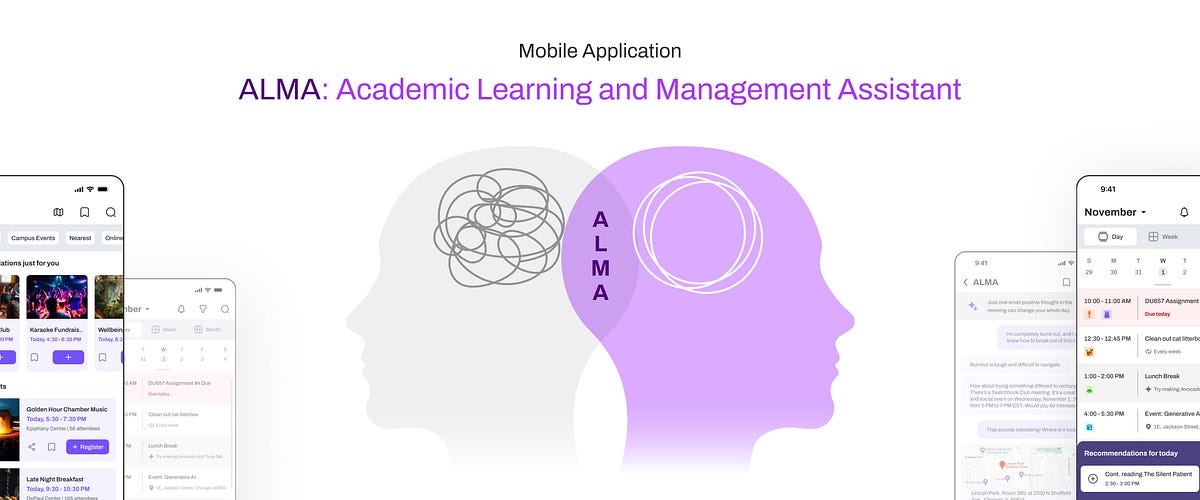 ALMA: AI Powered Application to Enhance Academic Well-being for ...