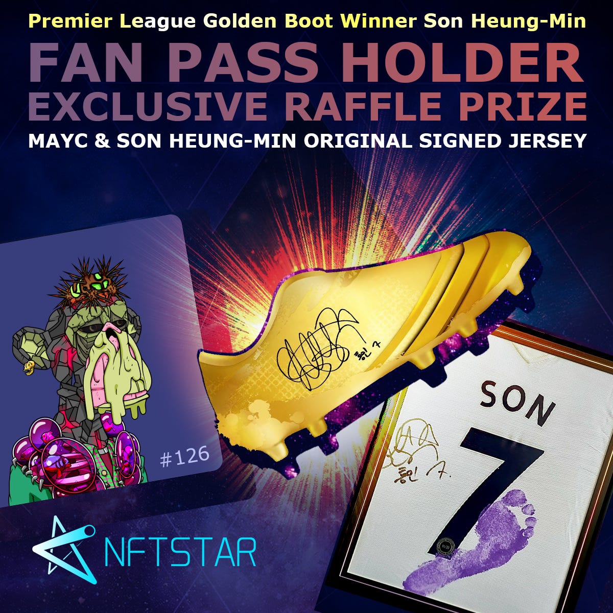 MAYC, Adidas NFT, Signed Jersey Raffle Map | by NFTSTAR | Medium