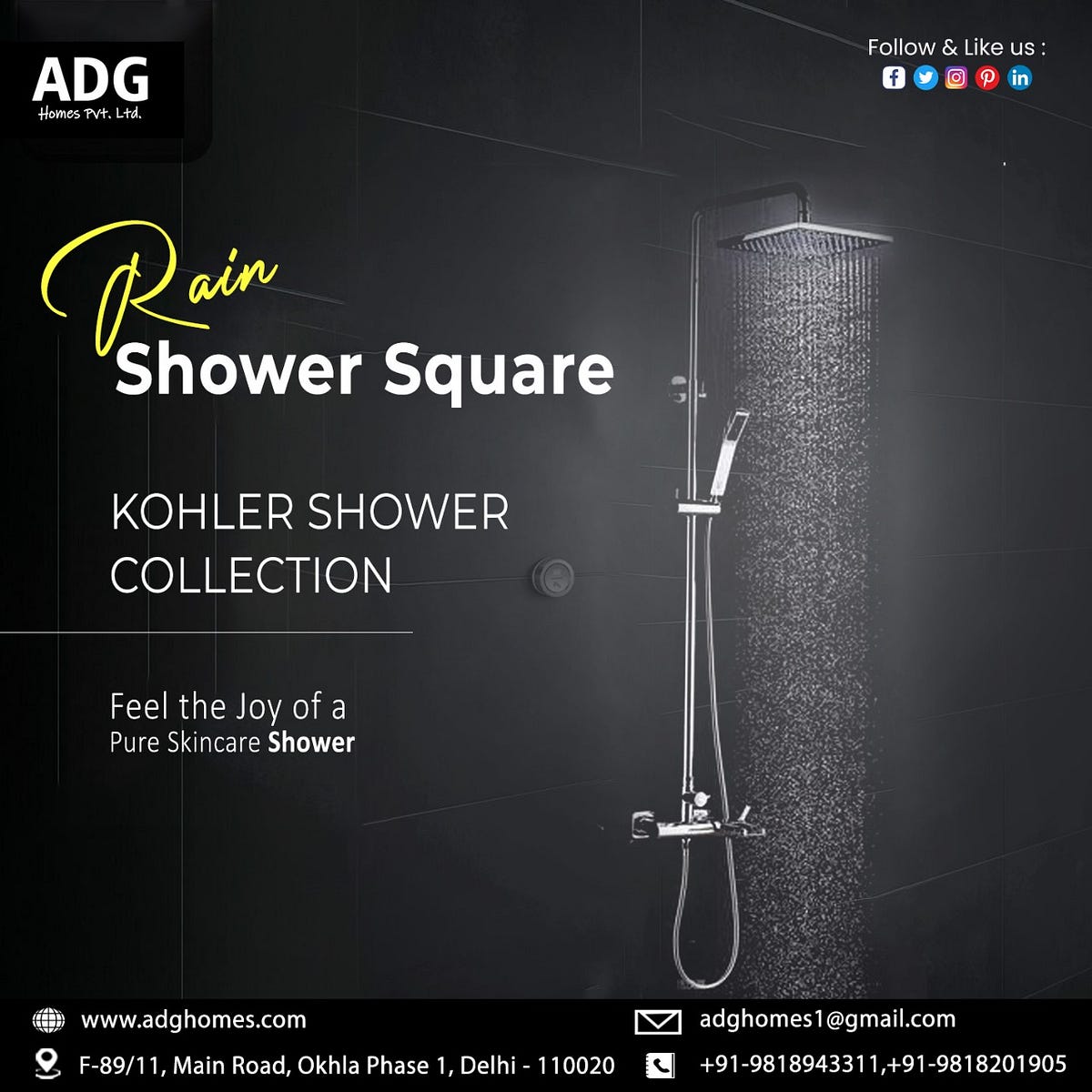 Explore Premium Shower in Delhi with ADG Homes | by Kitchen Accessories ...