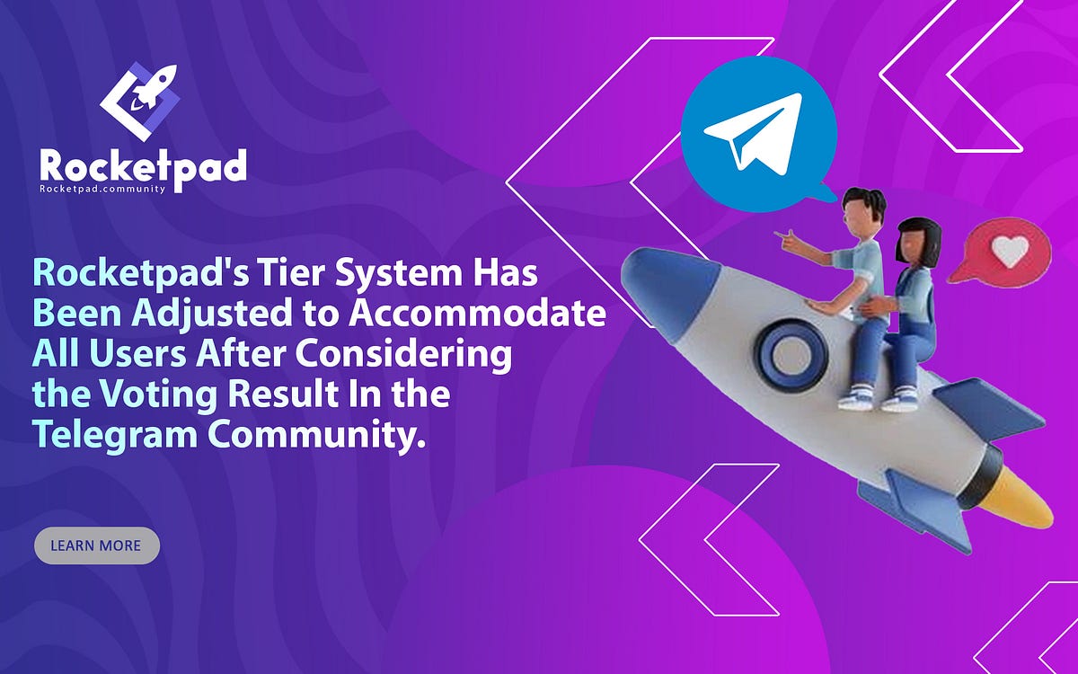 Rocketpad’s Tier System Has Been Adjusted to Accommodate All Users ...