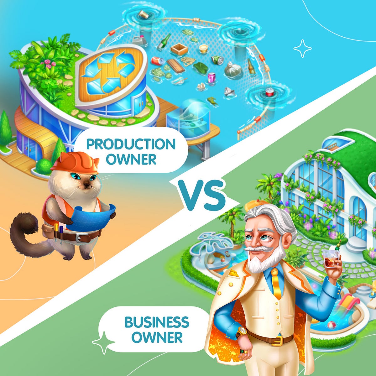 Sabai World Game & the real-world market trends and economic cycles ...
