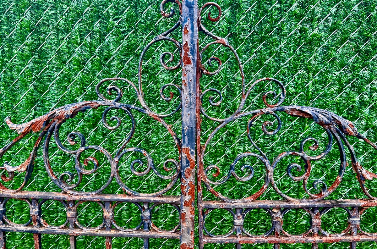 Wrought Iron Wringing Resilience: Join My 365-Day Peaceful Photo ...