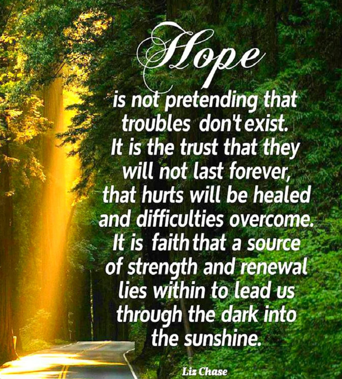 Our faith and hope are aligned to influence transformation Faith and ...