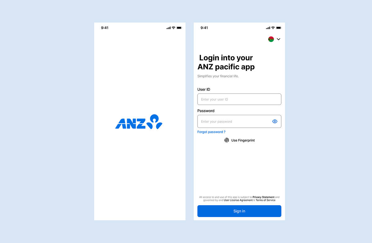 Redesigning the Sign in & Home Page for a Global Banking Mobile App: A ...