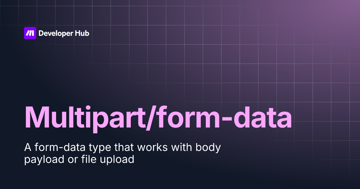 Building a Networking SDK — Part 11 — Uploading Multipart/Form-Data ...