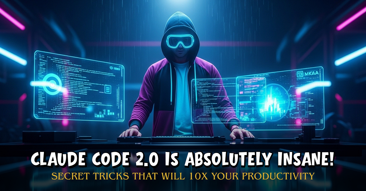 CLAUDE CODE 2.0 IS ABSOLUTELY INSANE! | by Anup Karanjkar | Oct, 2025 ...