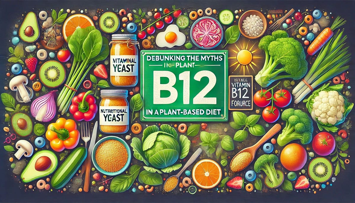 Debunking the Myths of B12 in a Plant-Based Diet | by Myk Eff | Low ...