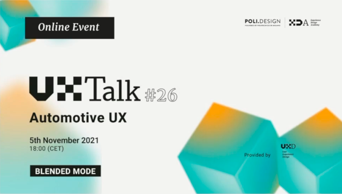 Automotive UX as a meeting point between the fields of car design and ...