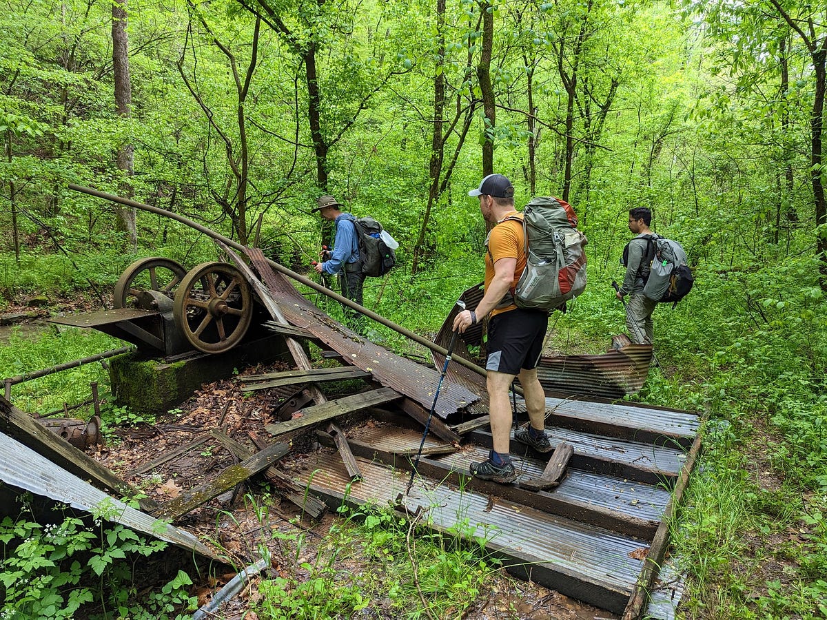 Backpacking: Nature and Scars of the Past in Wayne National Forest ...