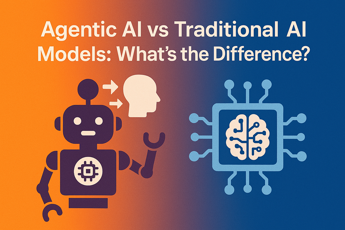 Agentic AIAgentic AI vs Traditional AI Models: What’s the Difference ...