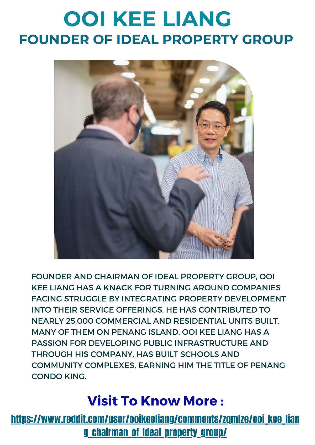 Ooi Kee Liang — Founder of Ideal Property Group - Ooi Kee Liang - Medium