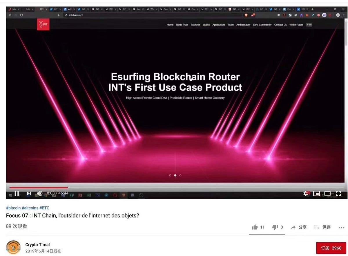 A French detailed explanatory video on INT Chain | by INT | Medium