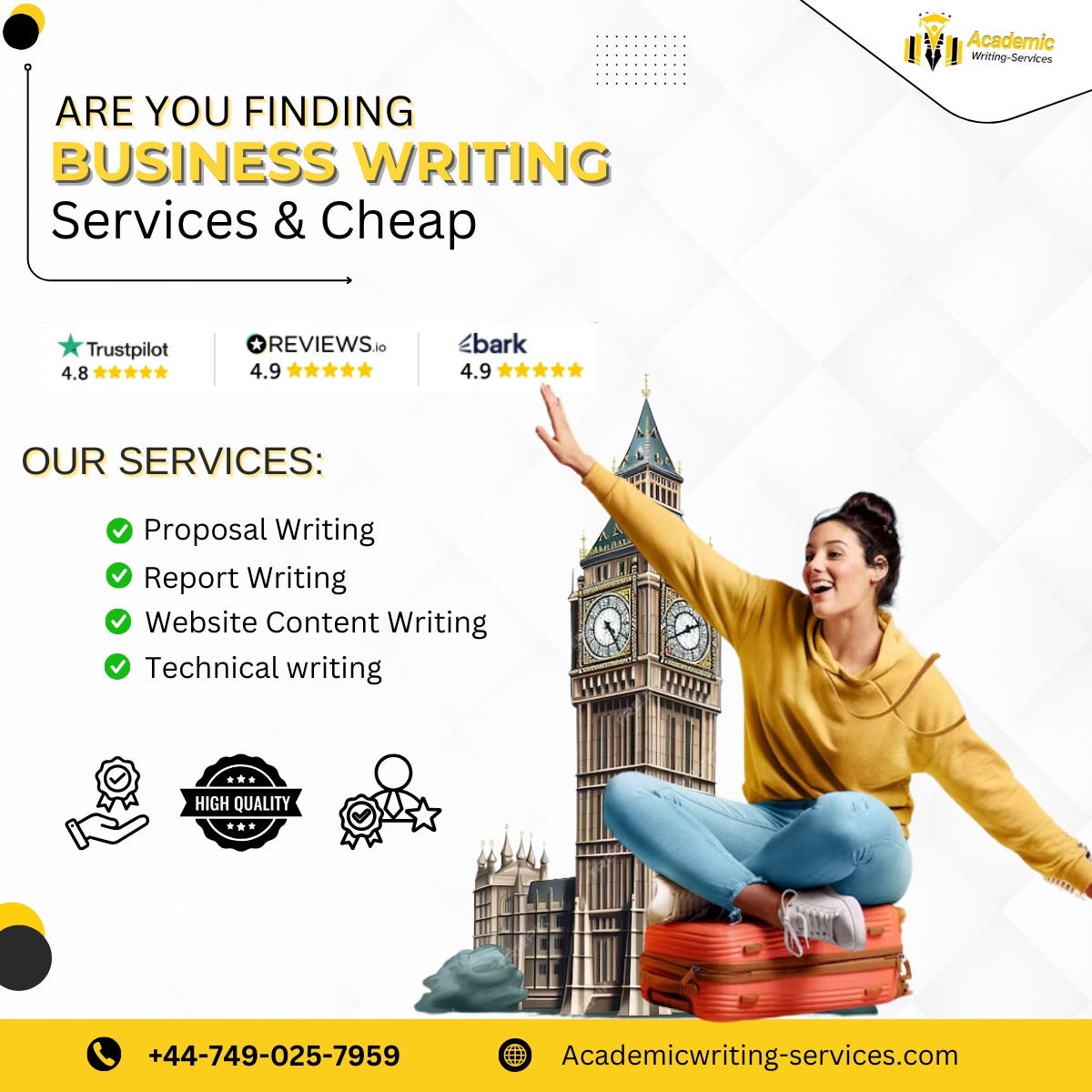 Business Writing Services - Academic Writing - Medium