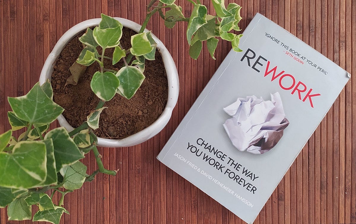 REWORK — AN HONEST REVIEW. INTRODUCTION | by Jeshwanth Babu | Medium