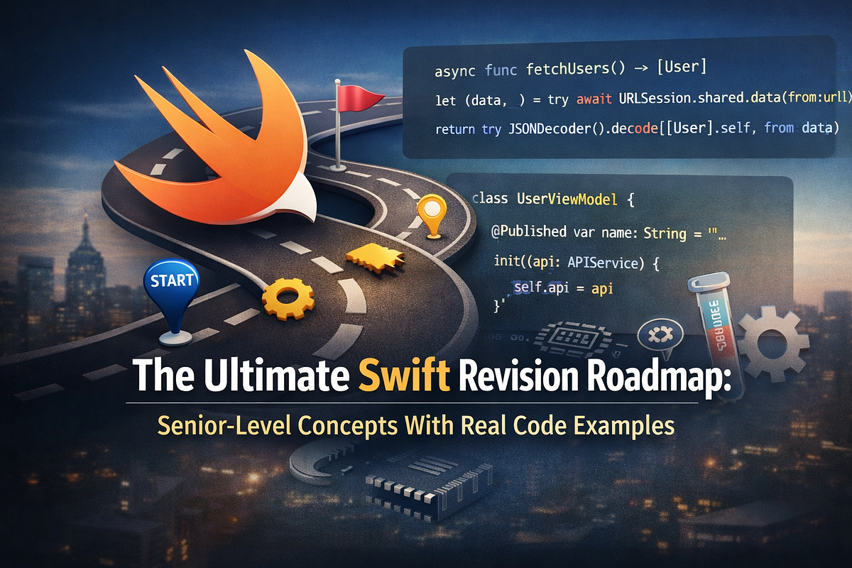 The Ultimate Swift Revision Roadmap: Senior-Level Concepts With Real Code Examples | by Gaurav ...