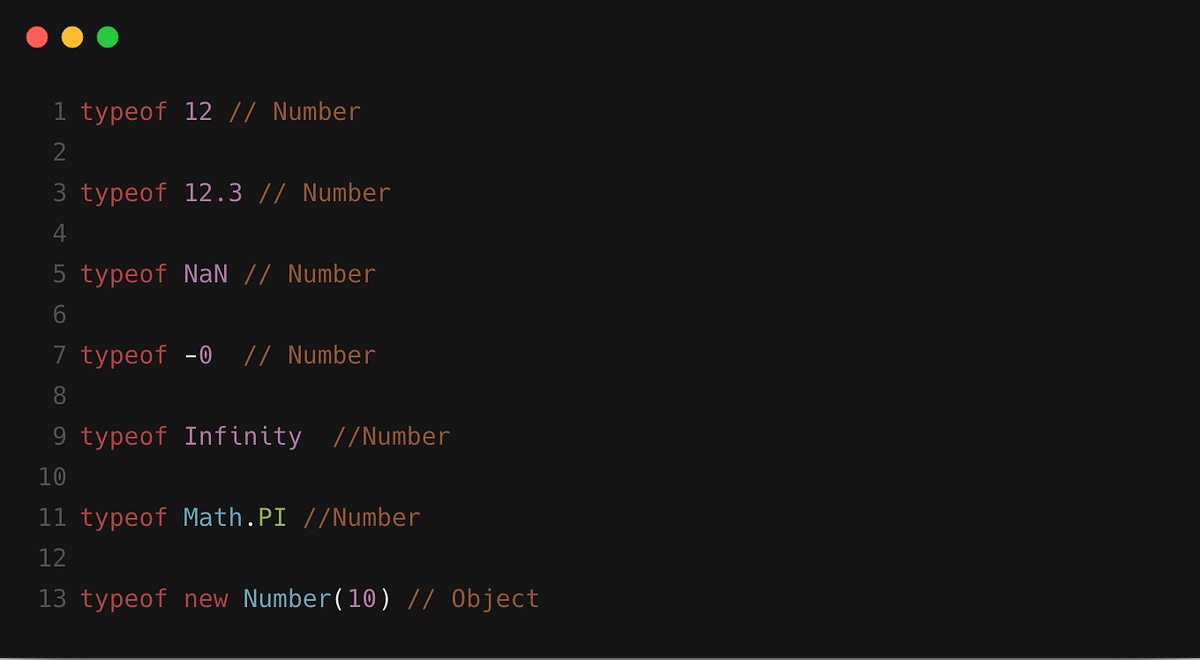 Javascript typeof operator’u. Typeof operator’u hakkında herşeyi… | by ...