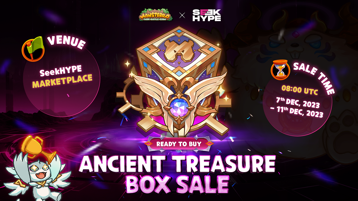 Monsterra x SeekHYPE NFTs Sale: Fierce Hunt of Exclusive Ancient ...