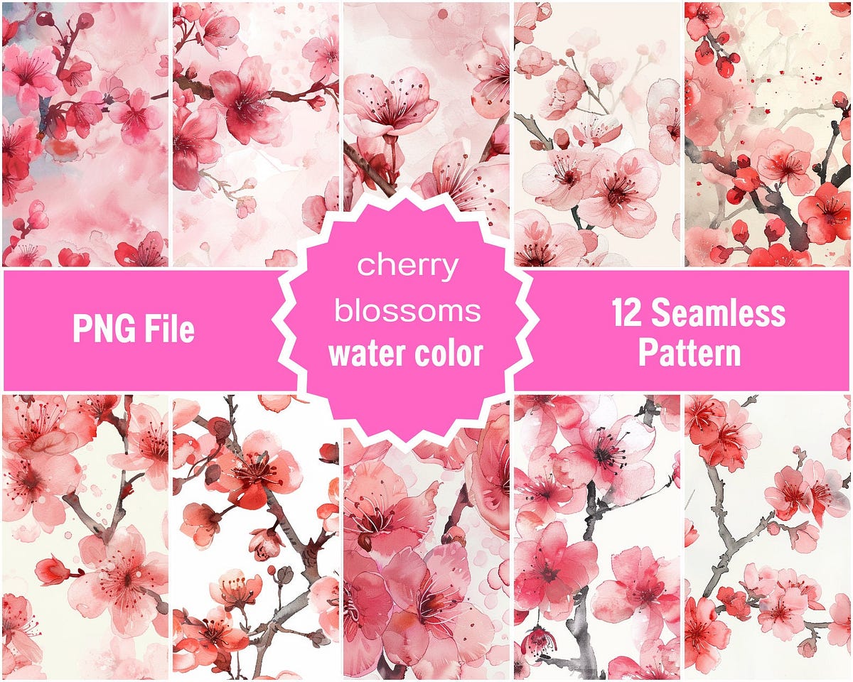 Cherry Blossoms - Larry Anderson - Medium