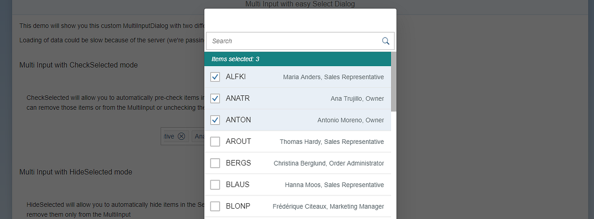 openui5-multiinputdialog MultiInput with Dialog made easy #sapui5 #openui5 #tipoftheday # ...