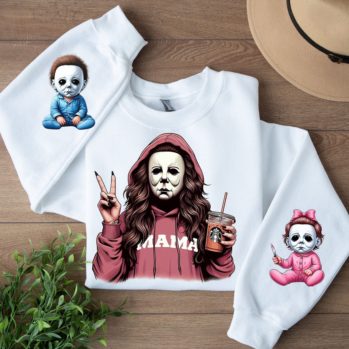 Halloween mama png, mama sleeve design, horror mama png,Halloween png ...