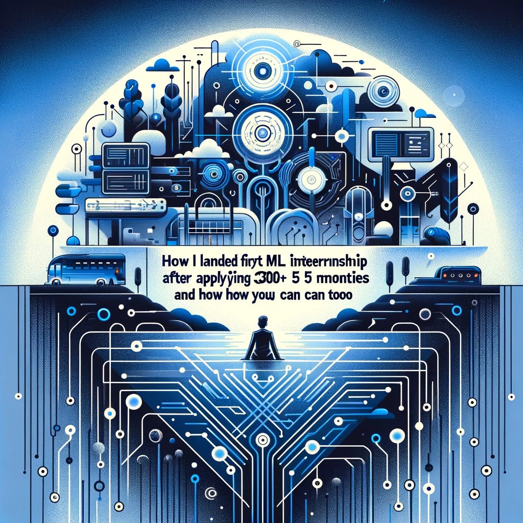 How I Landed My First ML Internship After Applying to 300+ Companies in ...