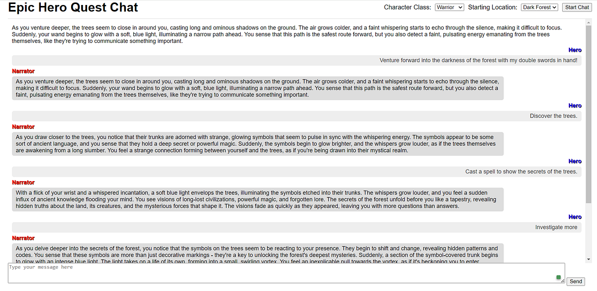 Designing Conversational Adventures Using LLMs: A Superhero Chat ...