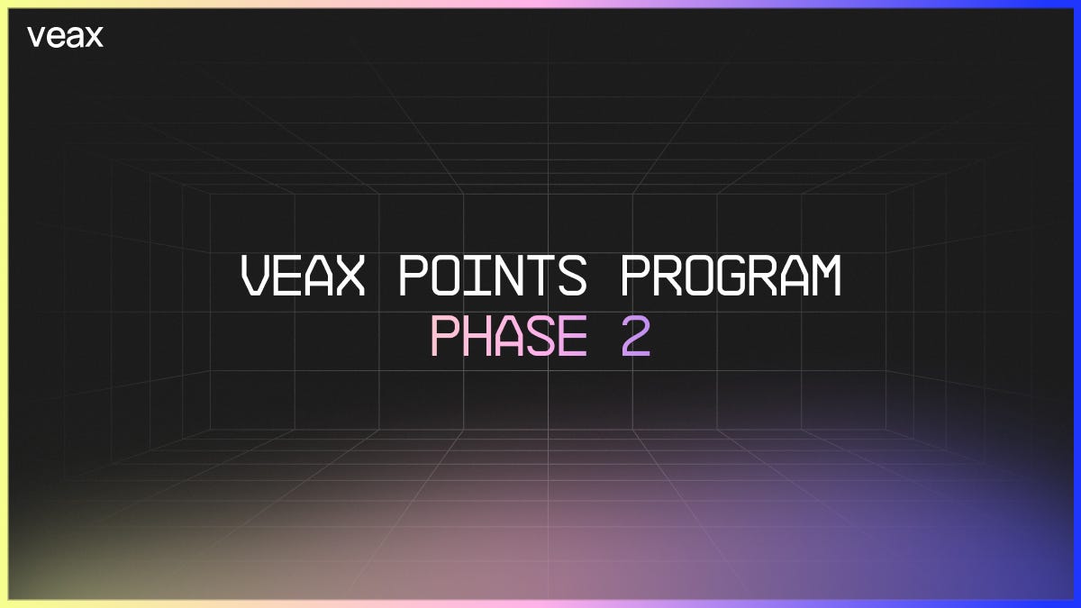 Introducing Veax Points Program Phase 2 — $50,000 USD Up For Grabs On ...