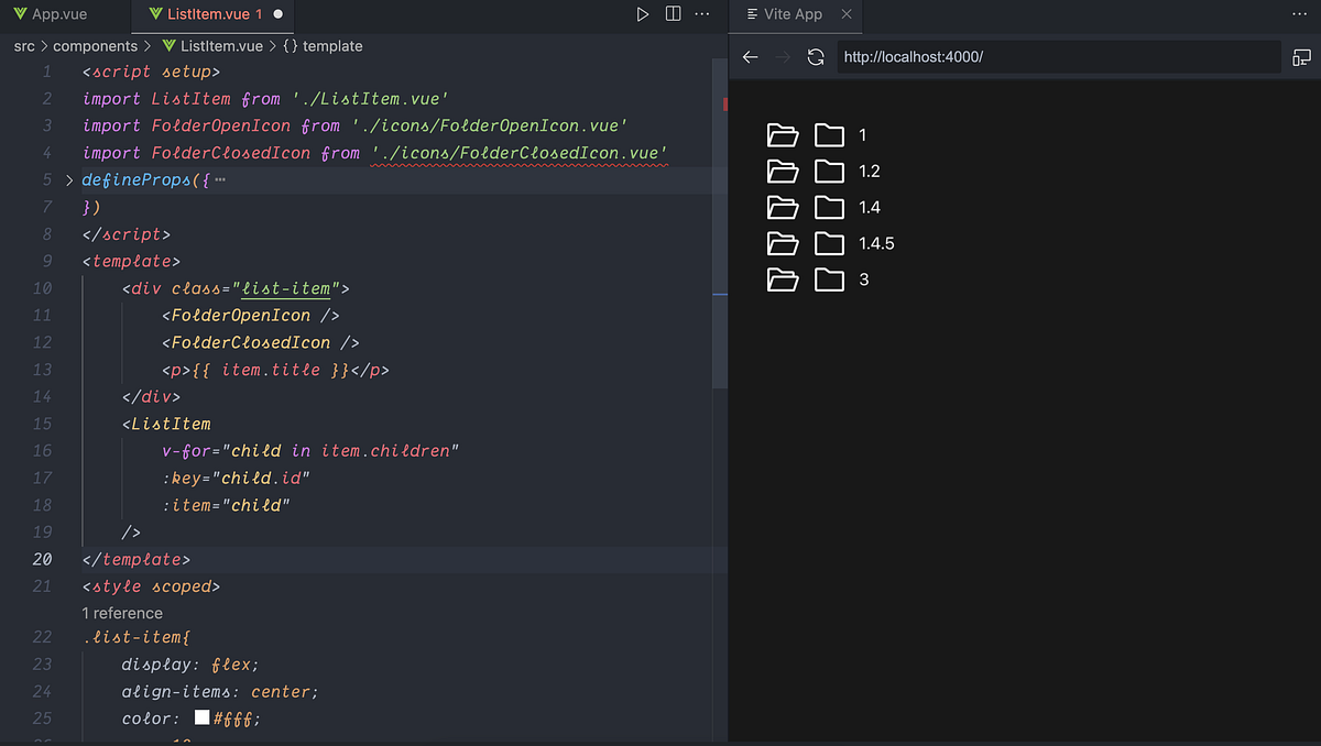 How to make a file directory | Template Recursion | Vue Js | by Al Emran | Aug, 2023 | Medium
