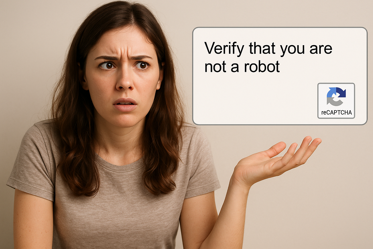 Verify You Are Not a Robot: Why the Internet Keeps Testing Us? | by ...