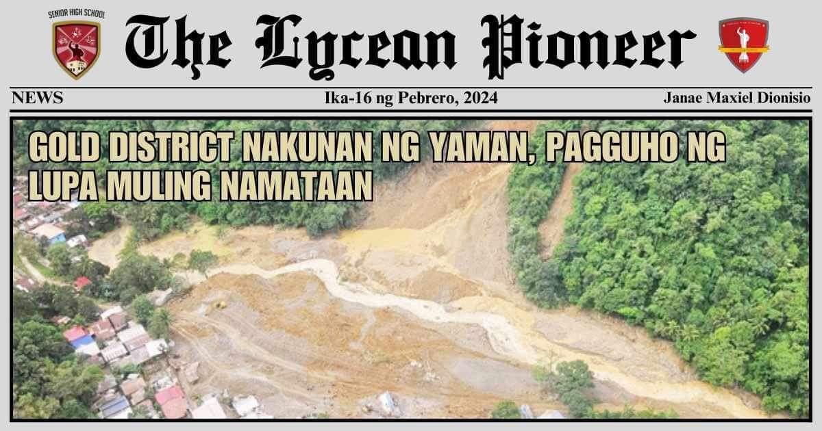 TLPNews | Gold district nakunan ng yaman, pagguho ng lupa muling ...