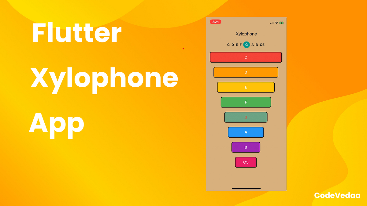 Part 2: Building a Flutter Xylophone App — Adding All Musical Notes ...