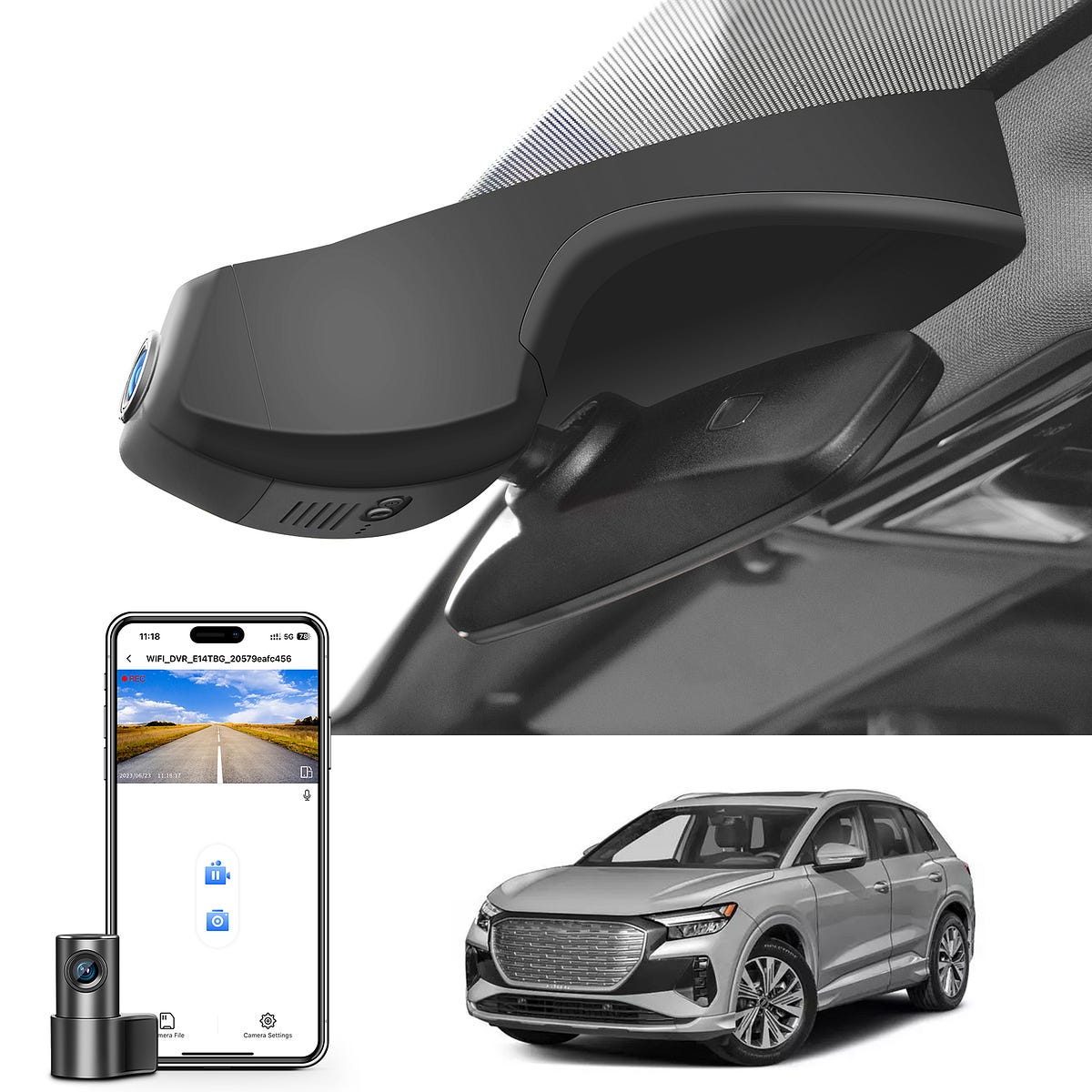 Enhance Your Audi Q4 E-tron with Mangoal Tech’s Advanced Dash Cameras ...